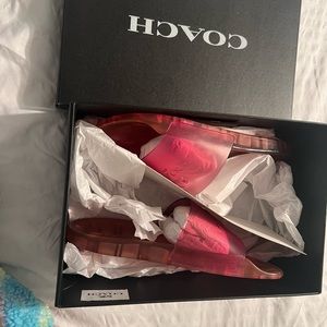 Coach | Shoes | Coach Rubber Slice | Poshmark